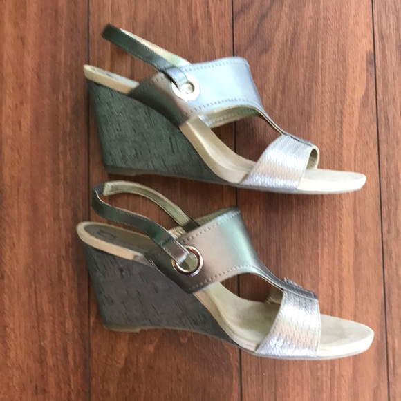 Anne Klein | Shoes | Anne Klein Akleni Iflex Wedge Sandals | Poshmark